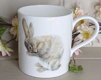 Rabbit Mugs | Etsy