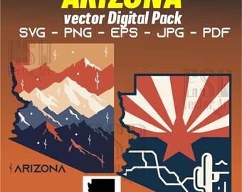 NEW JERSEY MAP Vector Digital Pack Svg, Eps, Png, Jpg, Pdf - Etsy