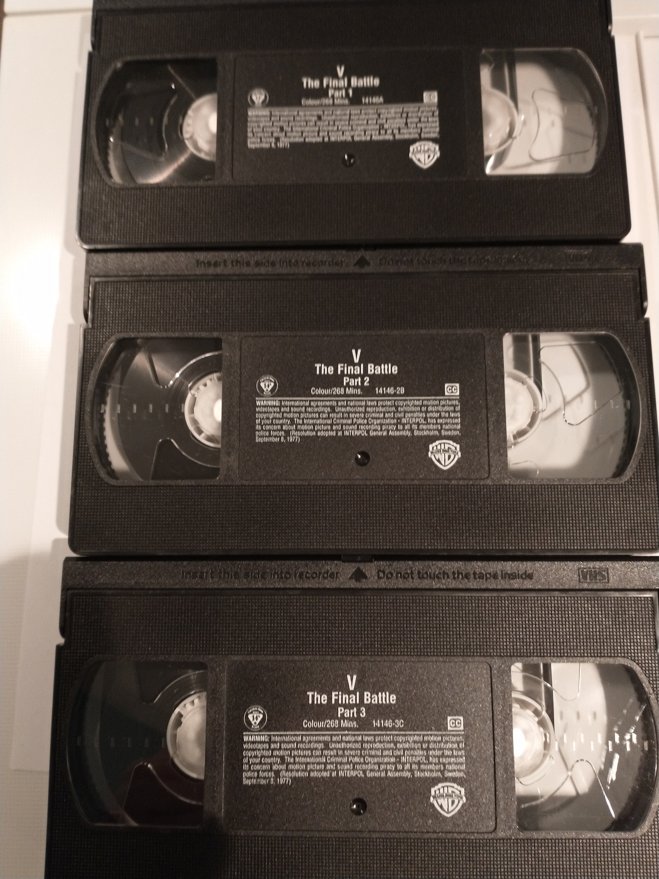 V: The Final Battle VHS 1996 3-Tape Set Three Tape Boxed | Etsy