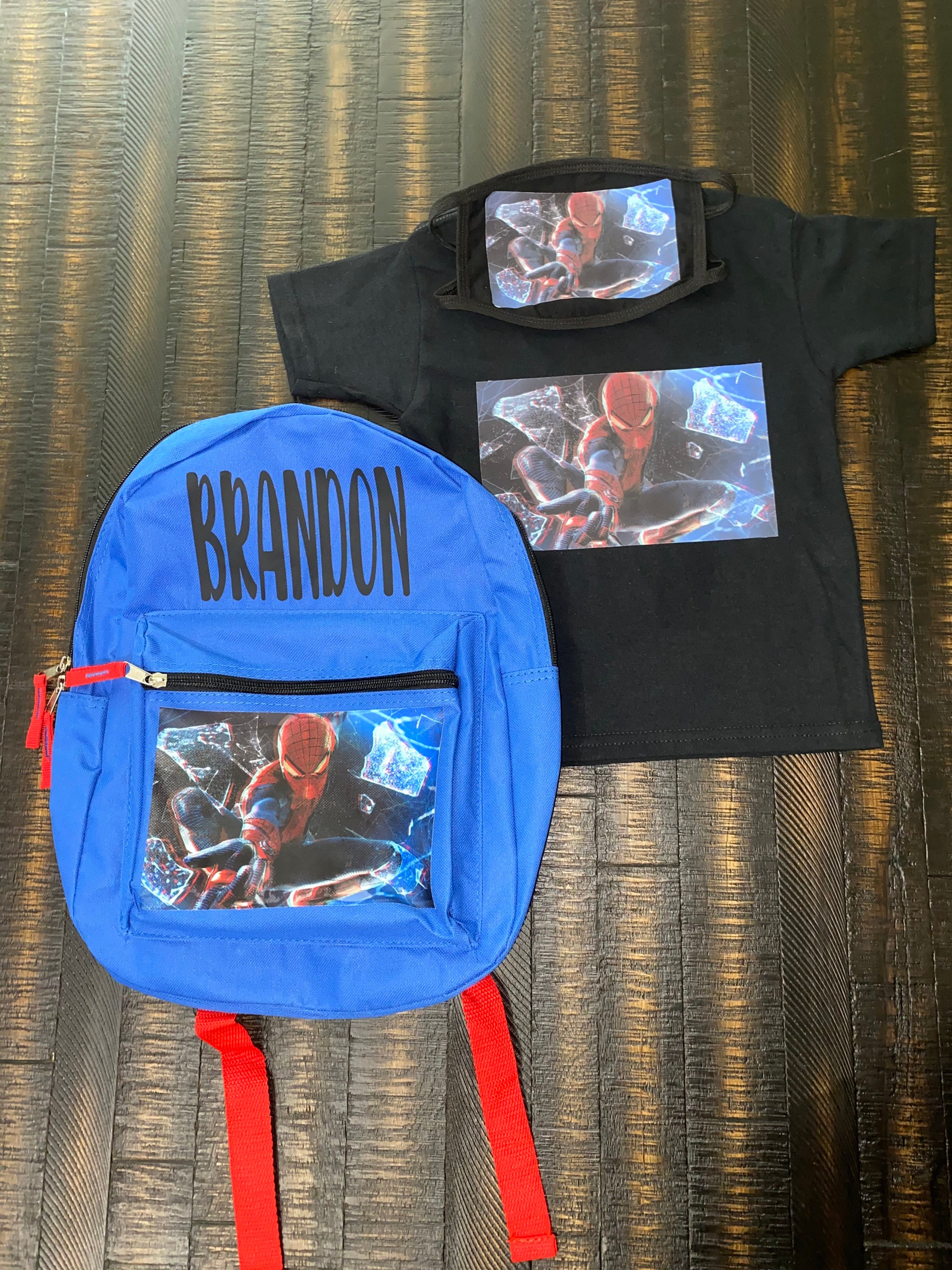 Backpack T-shirt & Mask Set - Etsy Israel