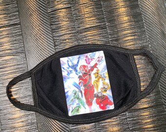 Black Power Ranger Mask - Etsy
