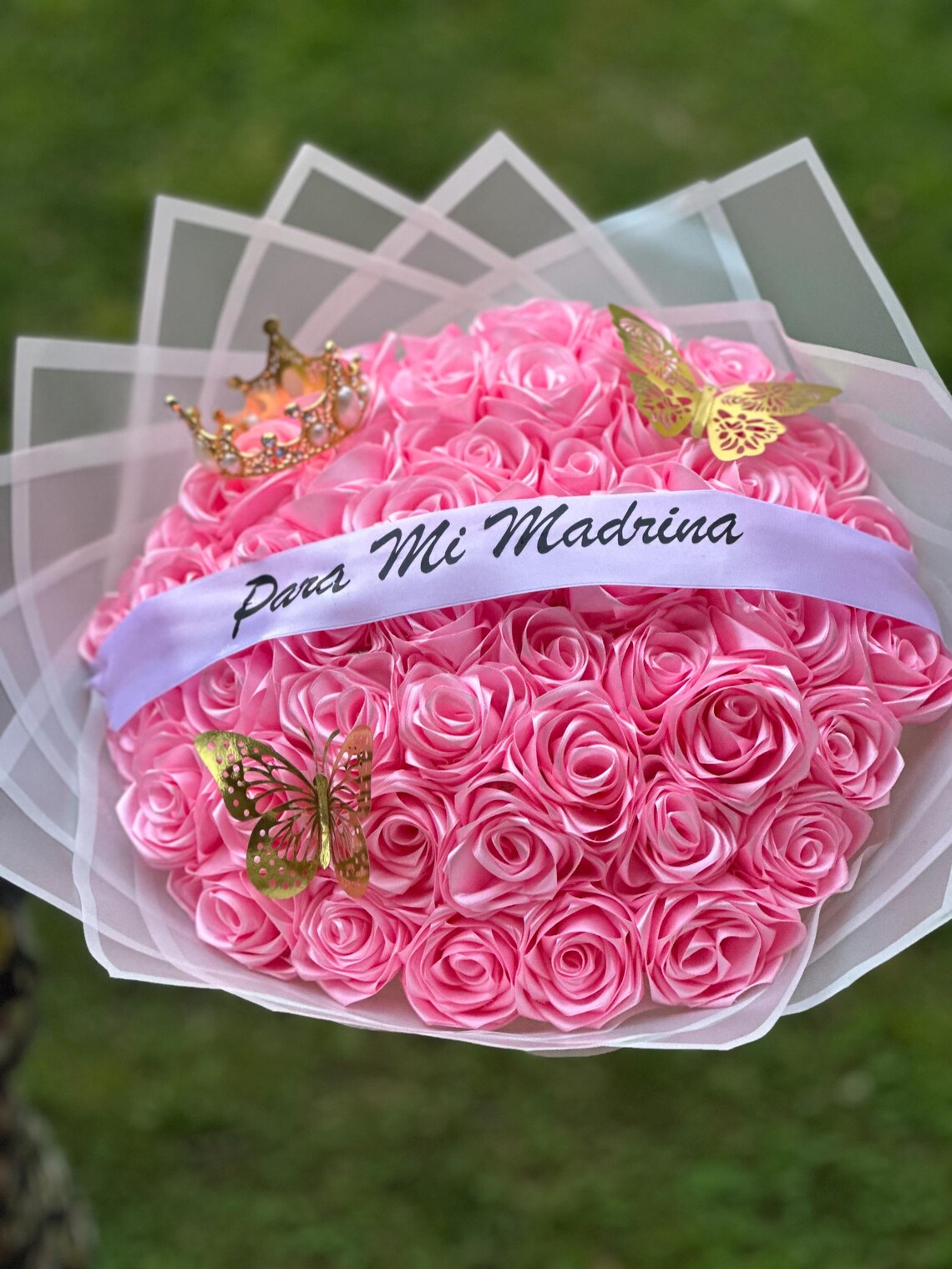 Eternal Roses Bouquet Ramo De Flores Eternas 50ct 50 Rosas Día De La ...