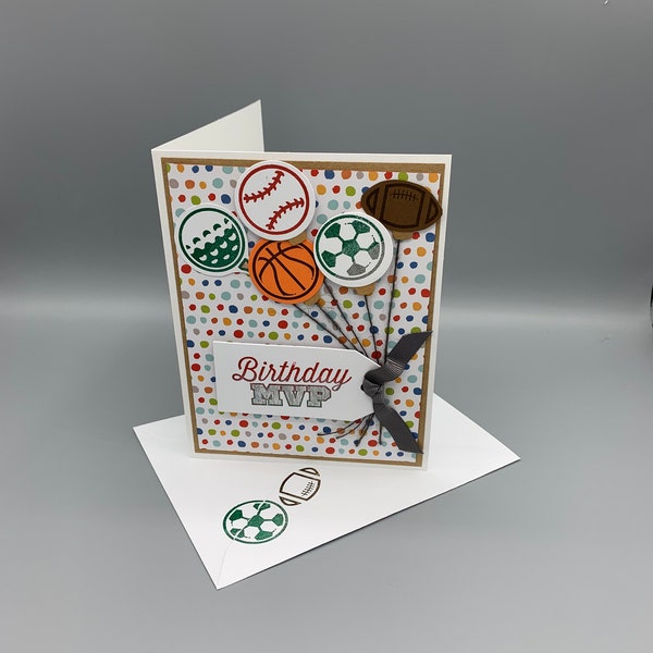 Sports Birthday Card - Etsy