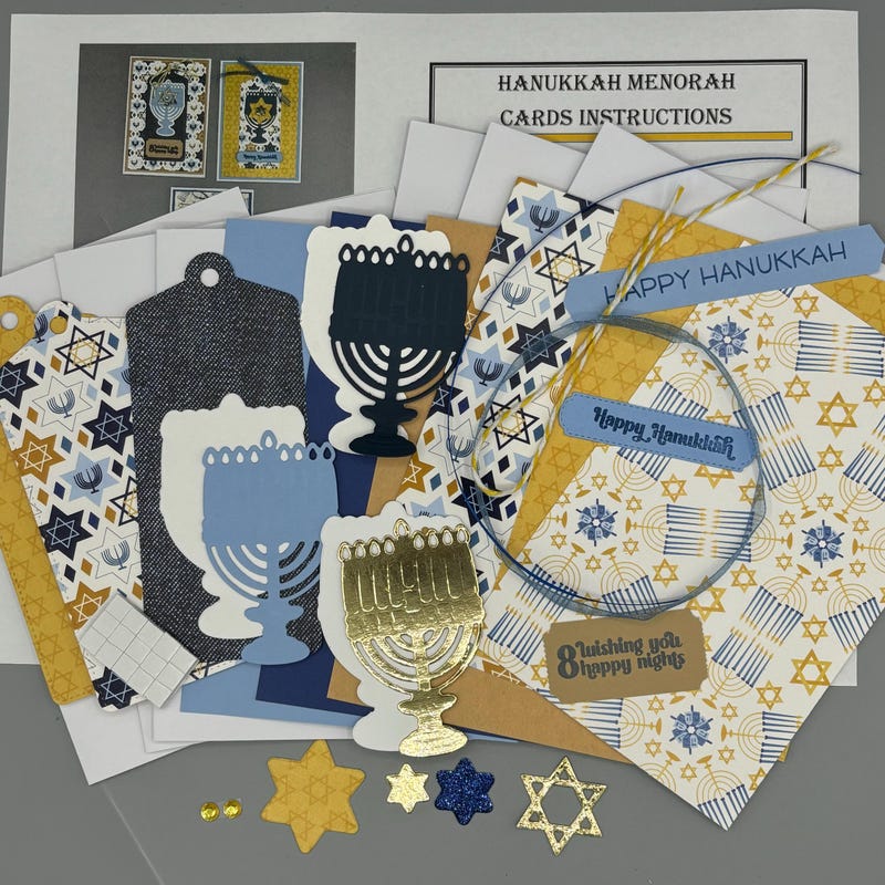 Hanukkah Card - Etsy