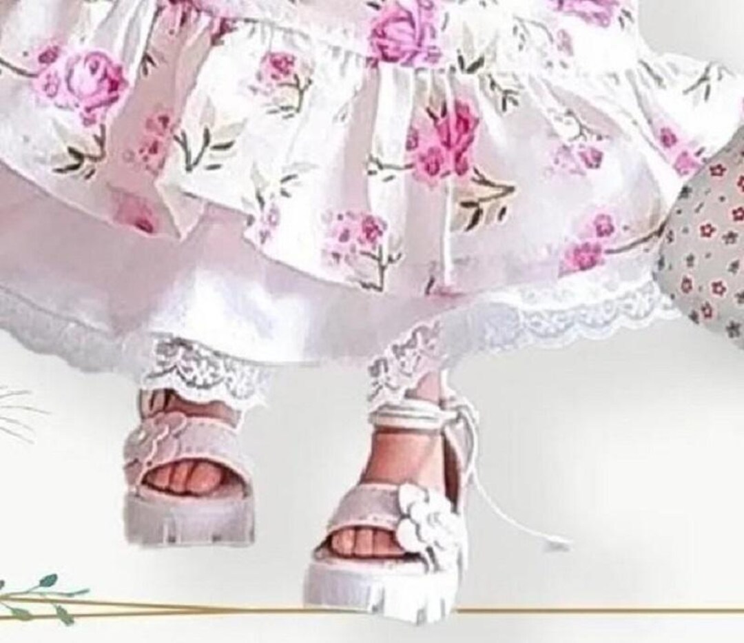 Leather Shoes for Doll. Effner Little Darling, Paola Reina, Ruby Red ...