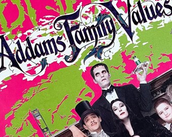 Addams Family Vintage Poster - Etsy UK