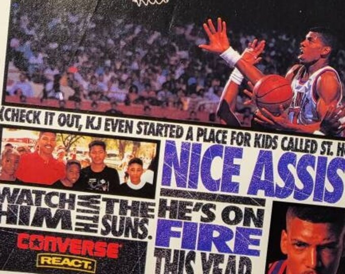 Kevin Johnson of the Phoenix Suns Retro NBA Converse React Trainers ...