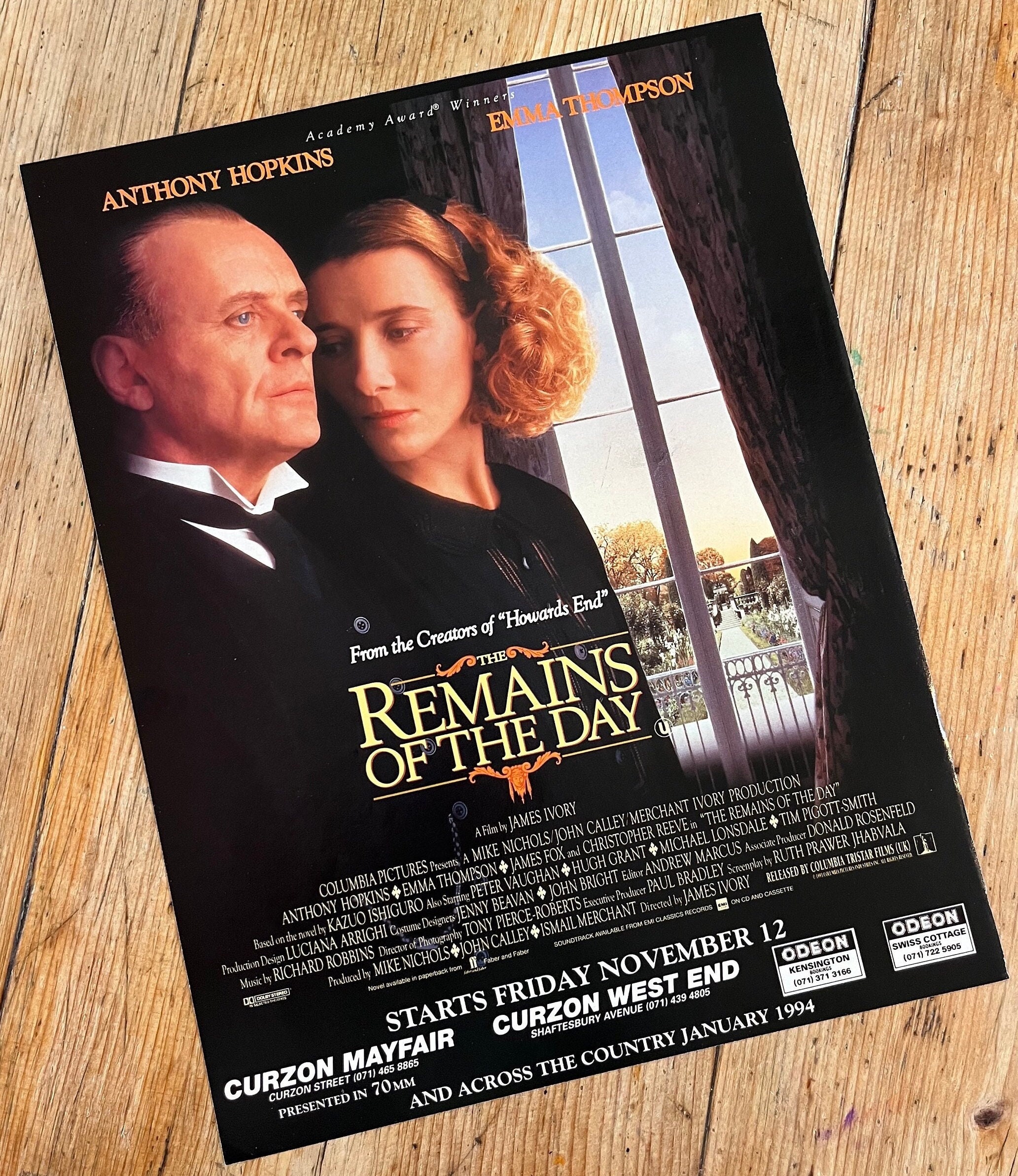 The Remains Of The Day Movie