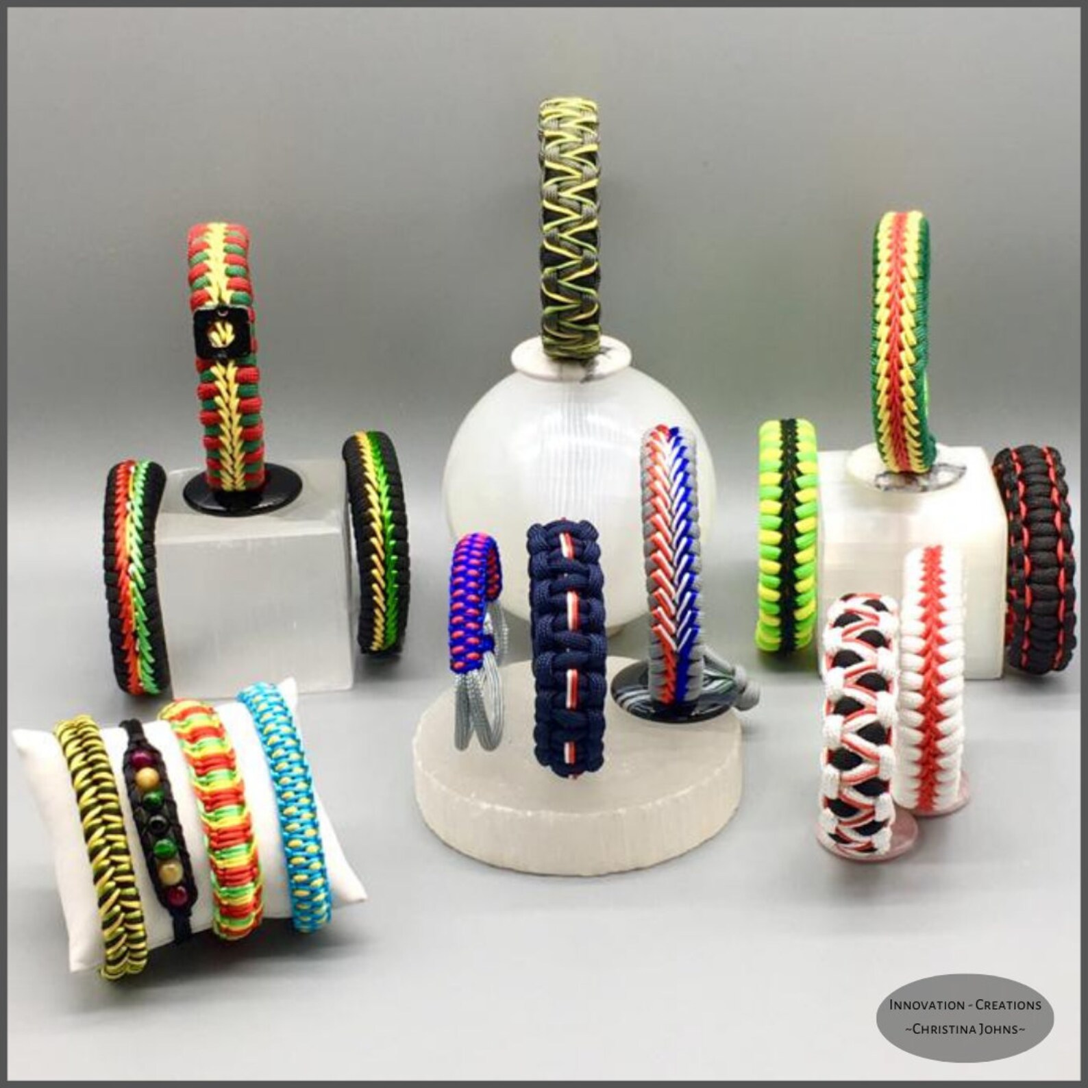 Jamaica Colours Vortex Braided Bracelet. Black Gold & Green - Etsy