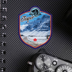 Jasper National Park Decal / 2.5 Sticker / Canadian - Etsy