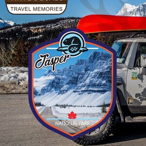 Jasper National Park Decal / 2.5 Sticker / Canadian - Etsy