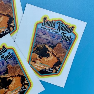 South Kaibab Trail Decal / 2.5" Sticker / Grand Canyon / Arizona ...