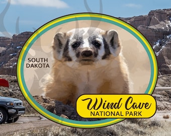 Wind Cave National Park Sticker - Etsy