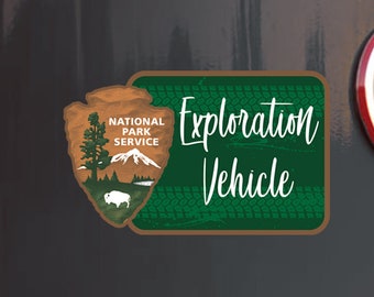 National Park Service Decal / 2.5" Sticker / Arrowhead / National ...