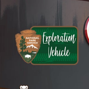 National Park Service Decal / 3.5" Sticker / Arrowhead / Exploration ...
