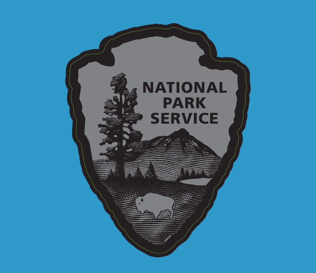 National Park Service Tactical Decal / 3.5" Sticker / Arrowhead ...