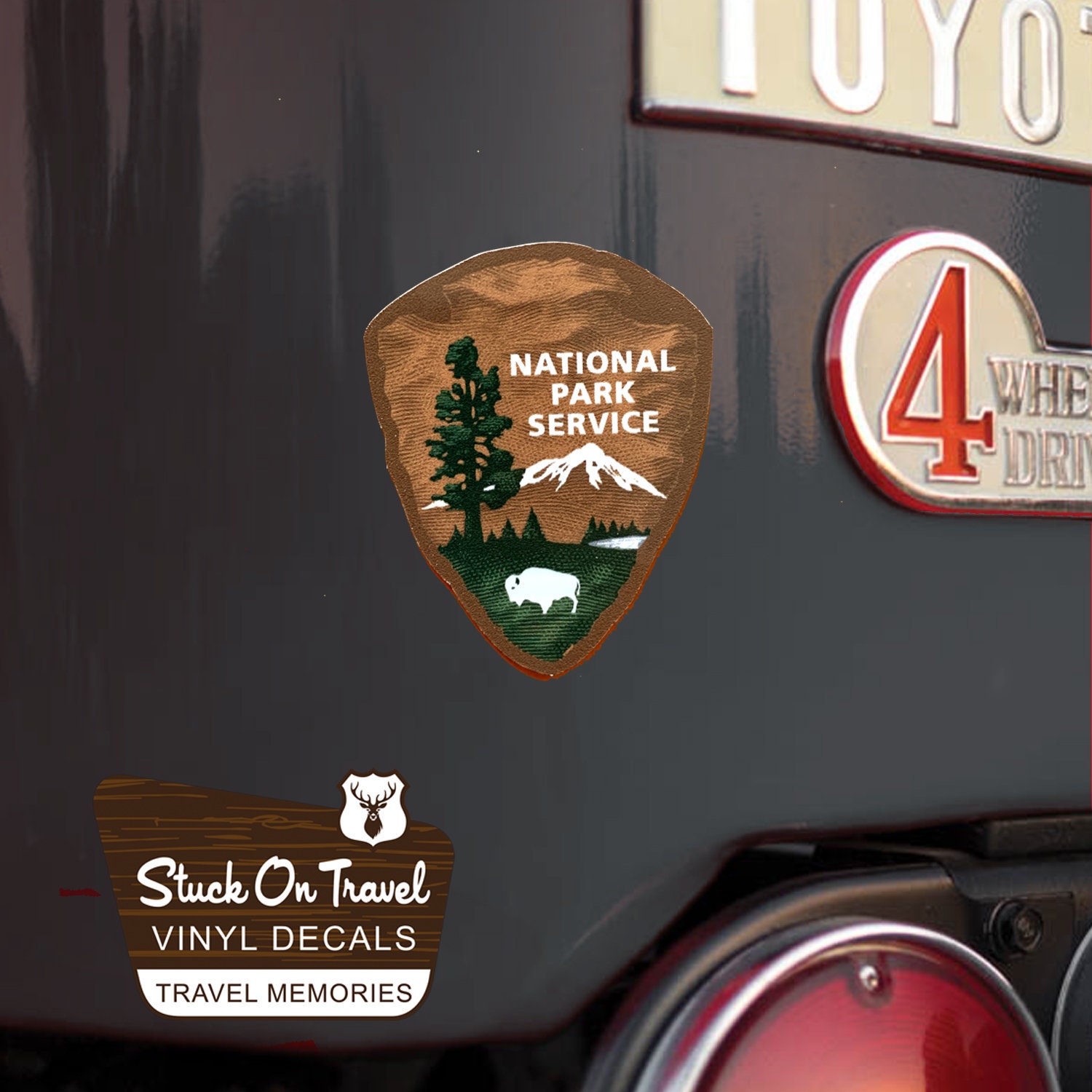 National Park Service Decal / 3.5" Sticker / Arrowhead / National ...