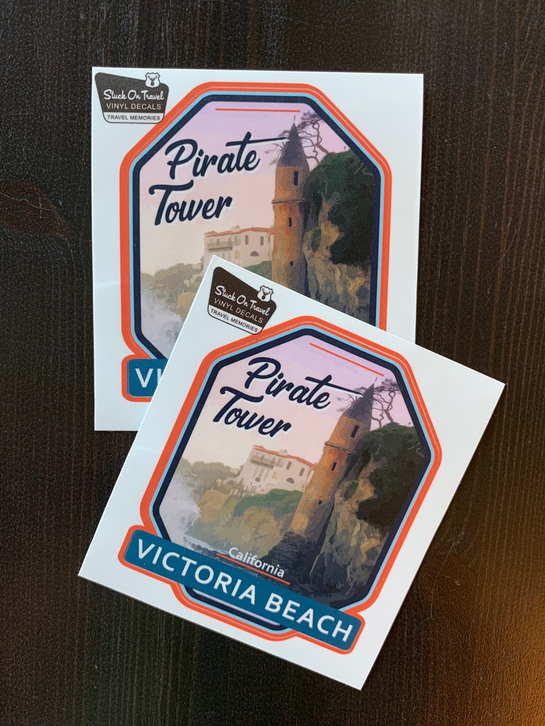 Pirate Tower Decal / Sticker / Victoria Beach / Laguna / California ...