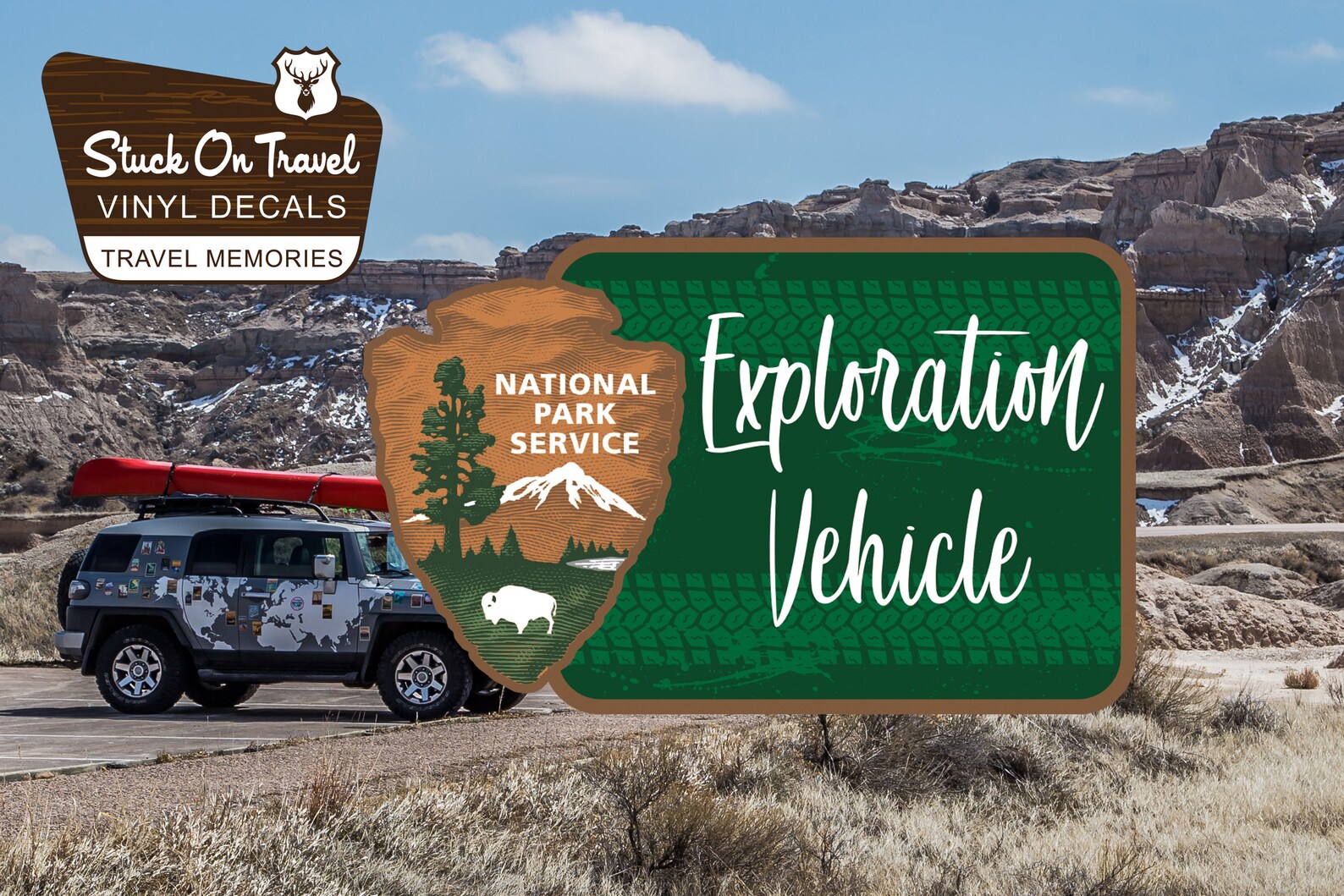 National Park Service Decal / 3.5 Sticker / Arrowhead / - Etsy