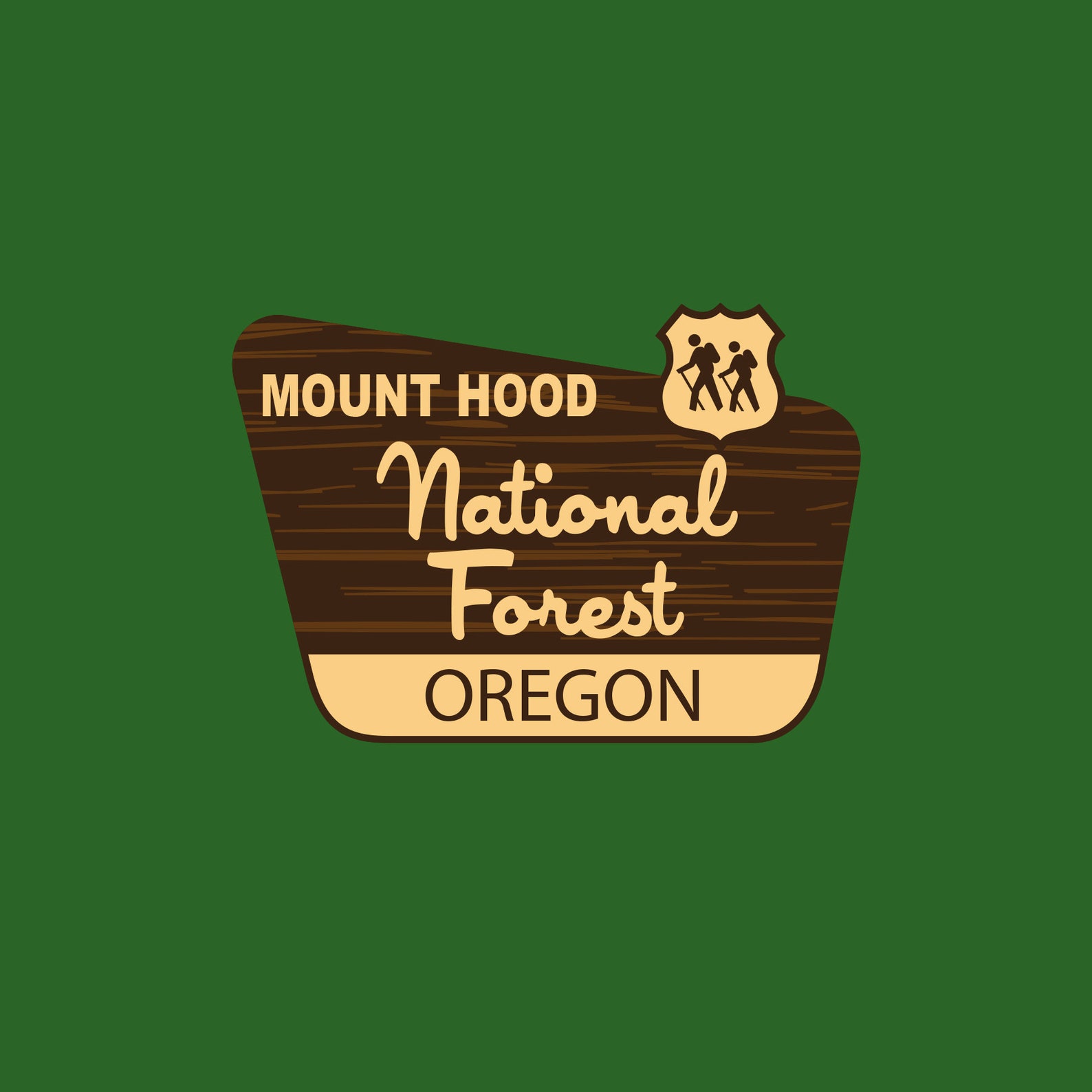 Mount Hood National Forest Decal / 2.5" Sticker / Portland / Central ...