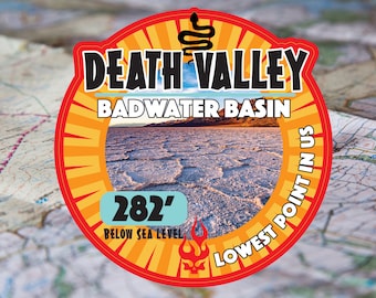 Death Valley Sticker - Etsy