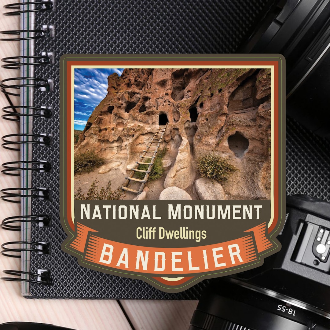 Bandelier National Monument Decal / 2.5" Sticker / Cliff Dwellings ...