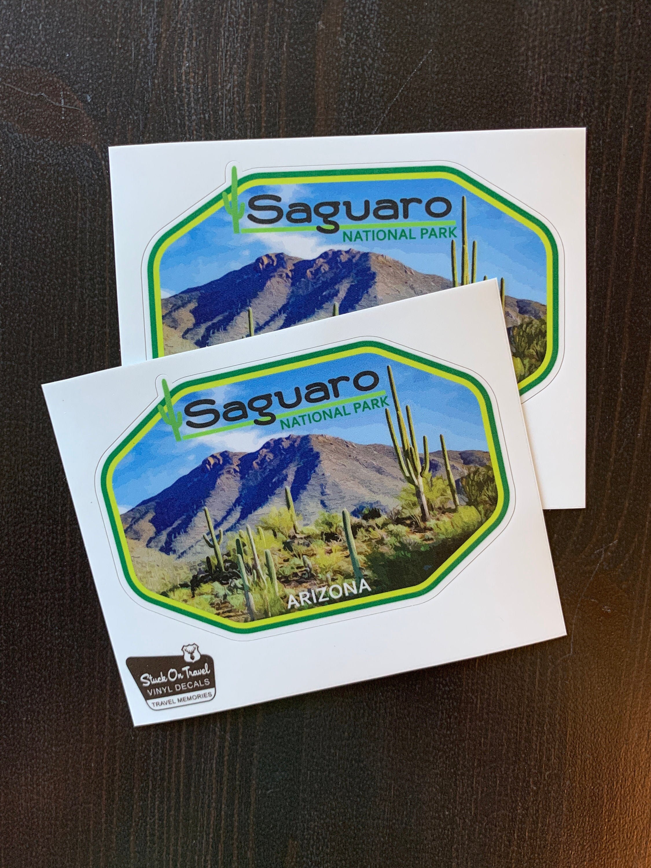 Saguaro National Park Decal / Sticker / Cactus / Sonoran Desert ...