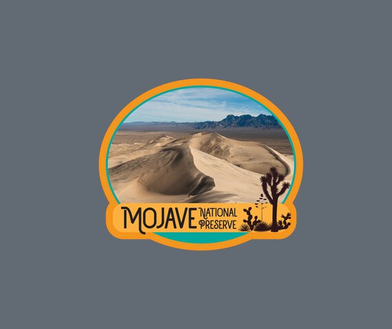 Mojave National Preserve Decal / 2.5 Sticker / - Etsy