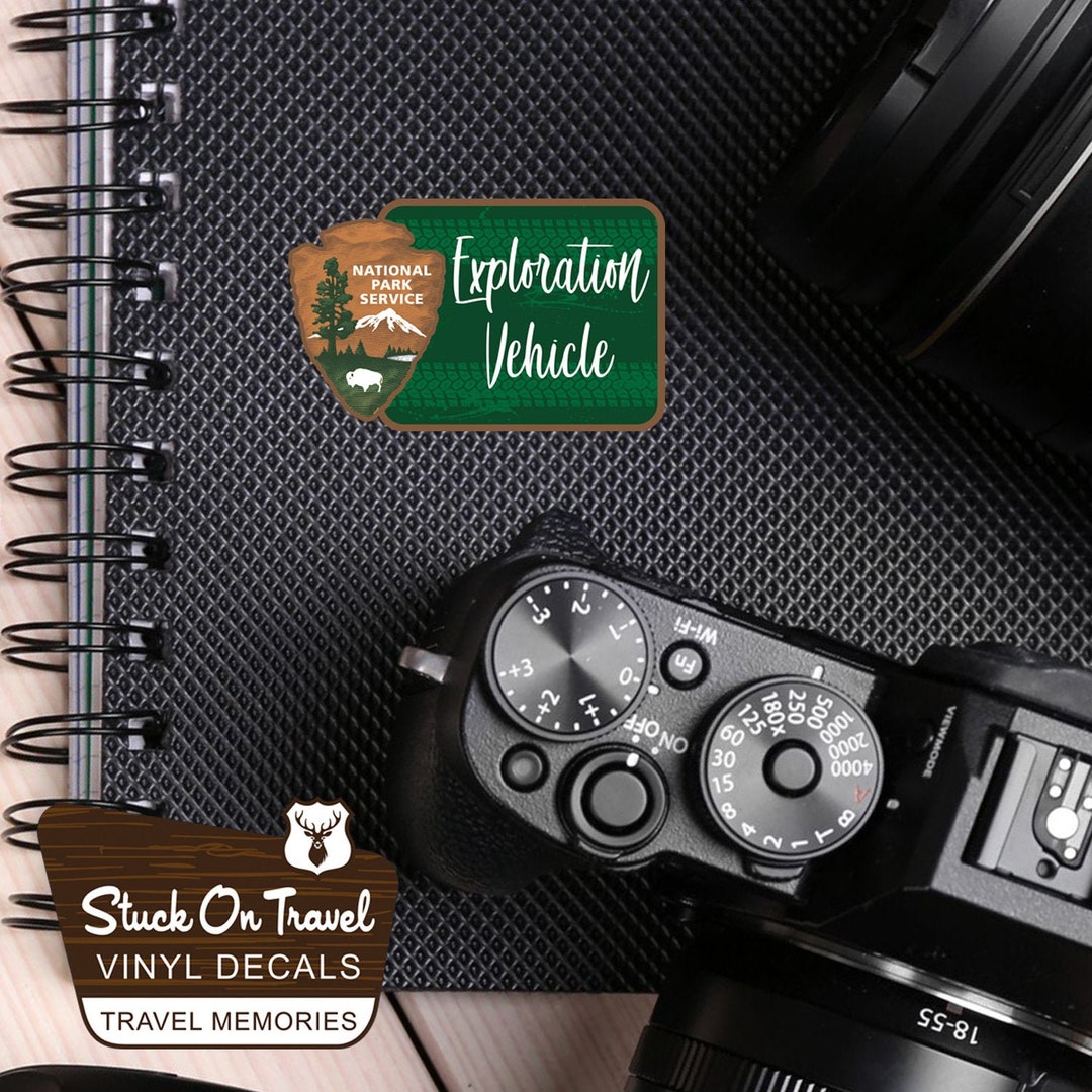 National Park Service Decal / 2.5" Sticker / Arrowhead / Exploration ...