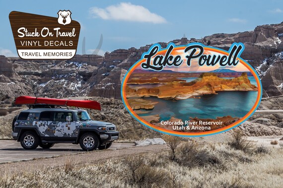 Lake Powell Decal / 2.5 Sticker / Reservoir / Colorado - Etsy