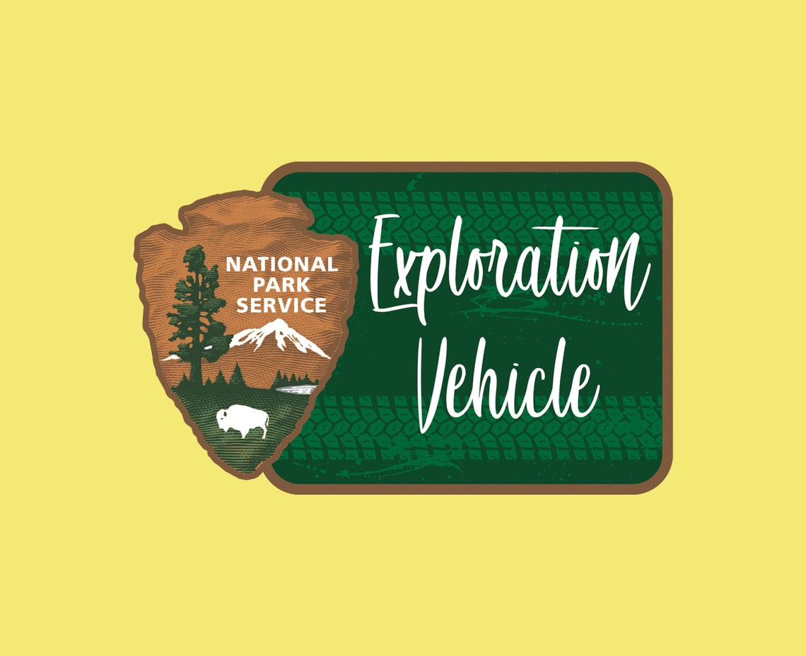 National Park Service Decal / 2.5 Sticker / Arrowhead / - Etsy