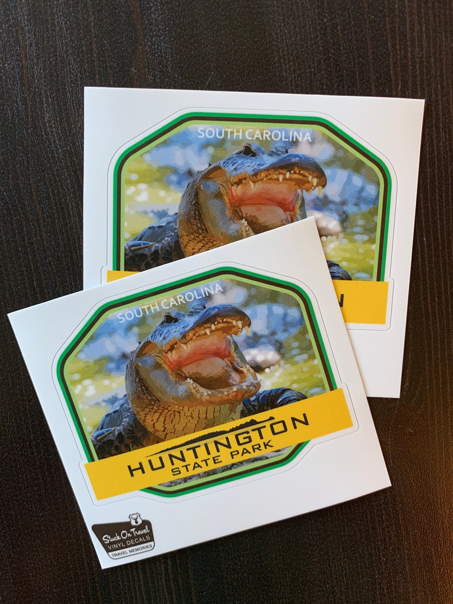 Huntington State Park Decal / 4.5" Sticker / Alligator / South Carolina ...