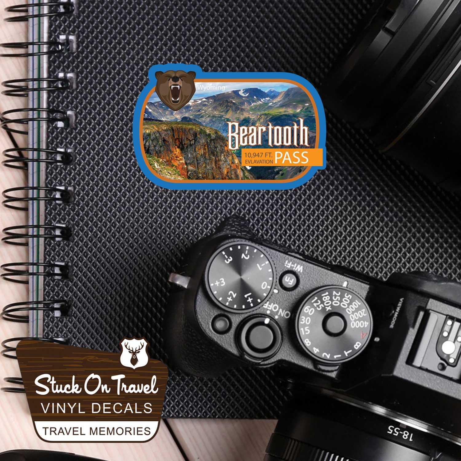 Beartooth Pass Decal / 2.5" Sticker / Beartooth Highway / Yellowstone ...