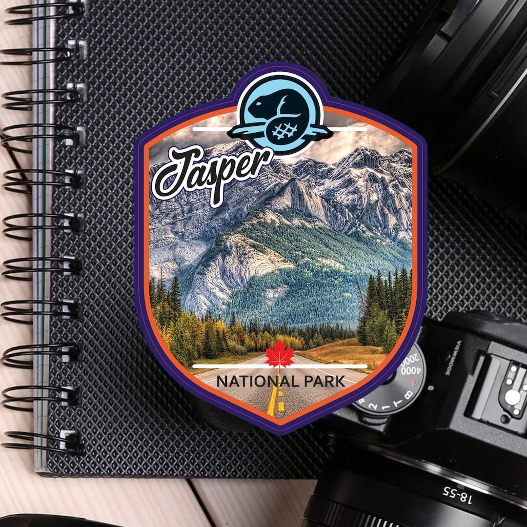 Jasper National Park Decal / 2.5" Sticker / Canadian Rockies / Canada ...