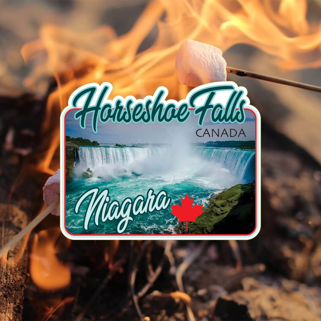 Niagara Falls Decal / 2.5" Sticker / Horseshoe Falls / Niagara ...