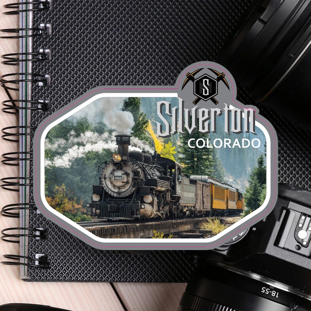 Silverton Train Decal / 3.5" Sticker / History / Narrow / Mining ...