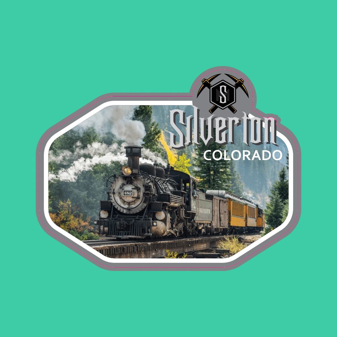 Silverton Train Decal / 2.5" Sticker / History / Narrow / Mining ...