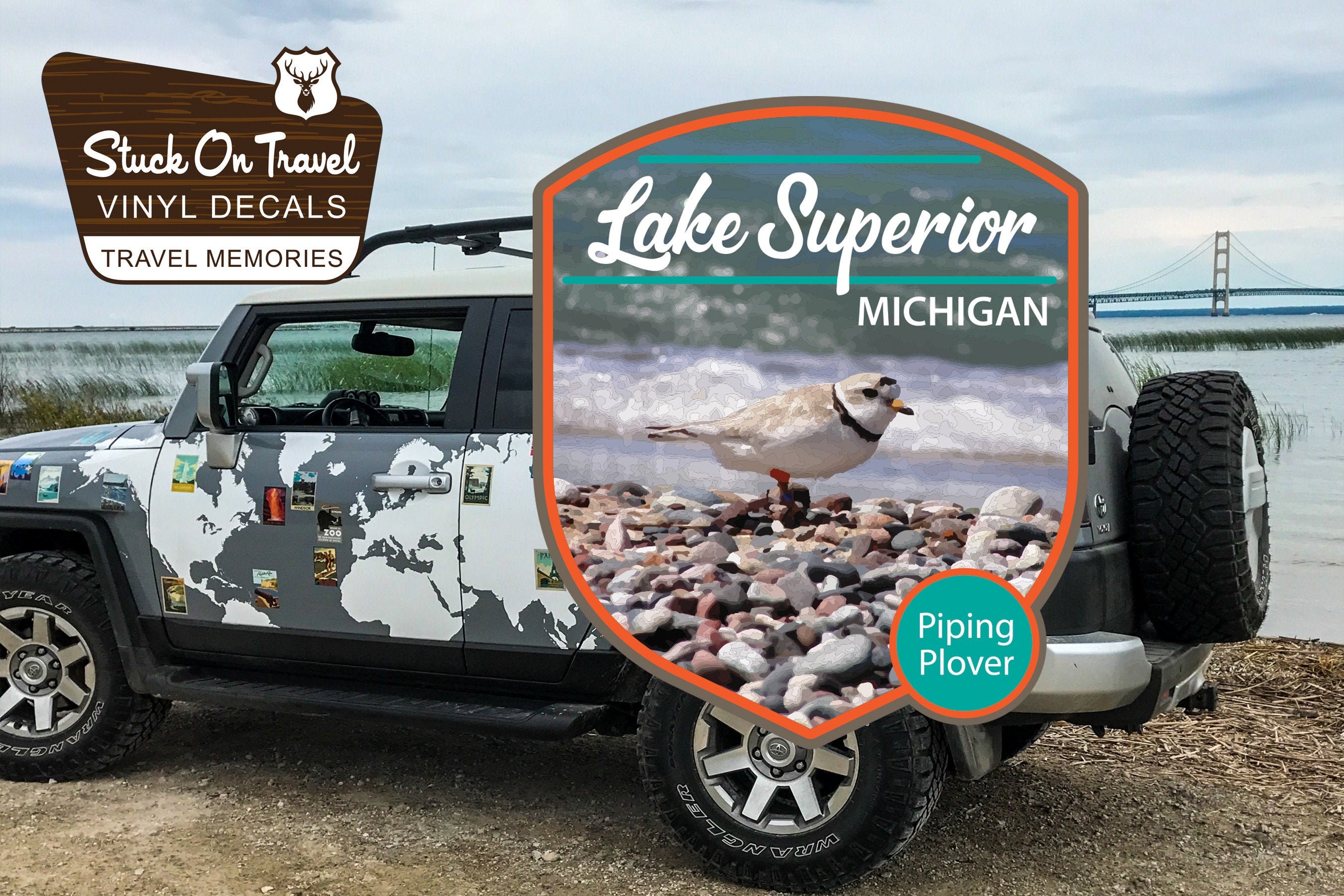Michigan Upper Peninsula Decal / 2.5 Sticker / Lake - Etsy UK