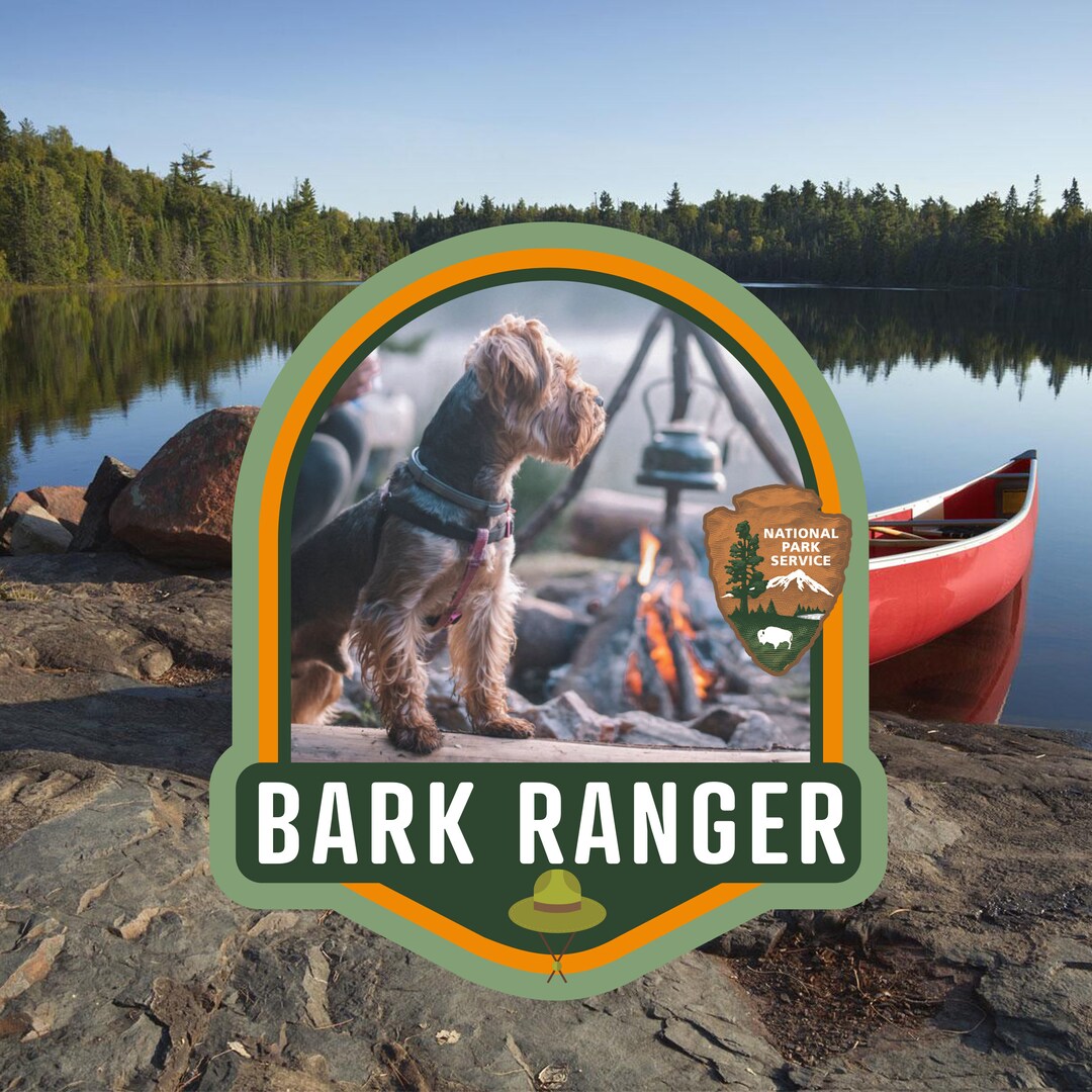 Bark Ranger National Park Decal / 2.5" Sticker / Dog / Yorkie ...