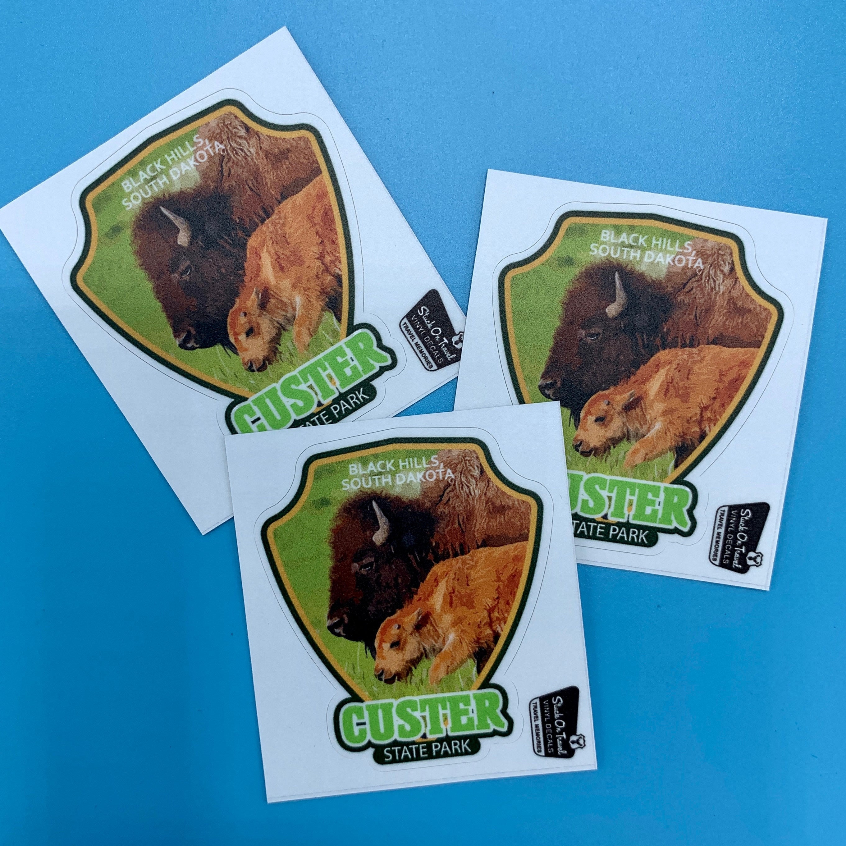 Custer State Park Decal / 3.5 Sticker / Bison / Buffalo | Etsy