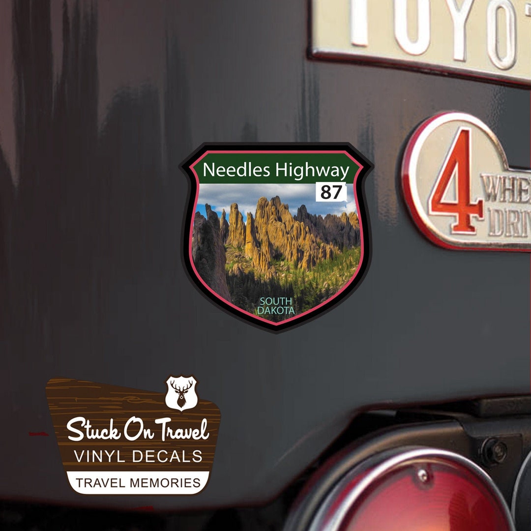 Needles Highway Decal / 3.5" Sticker / State Park / South Dakota ...