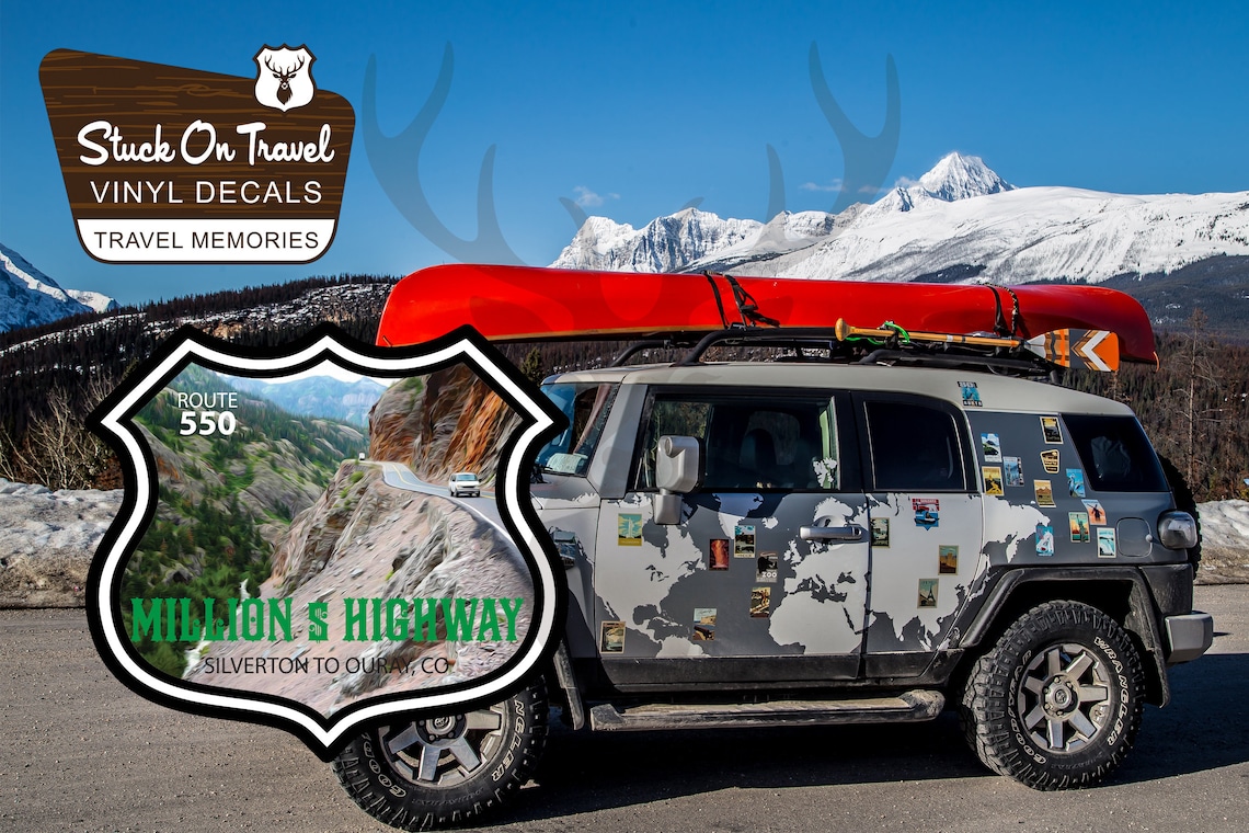 Million Dollar Highway Decal / 2.5 Sticker / Sanjuan - Etsy