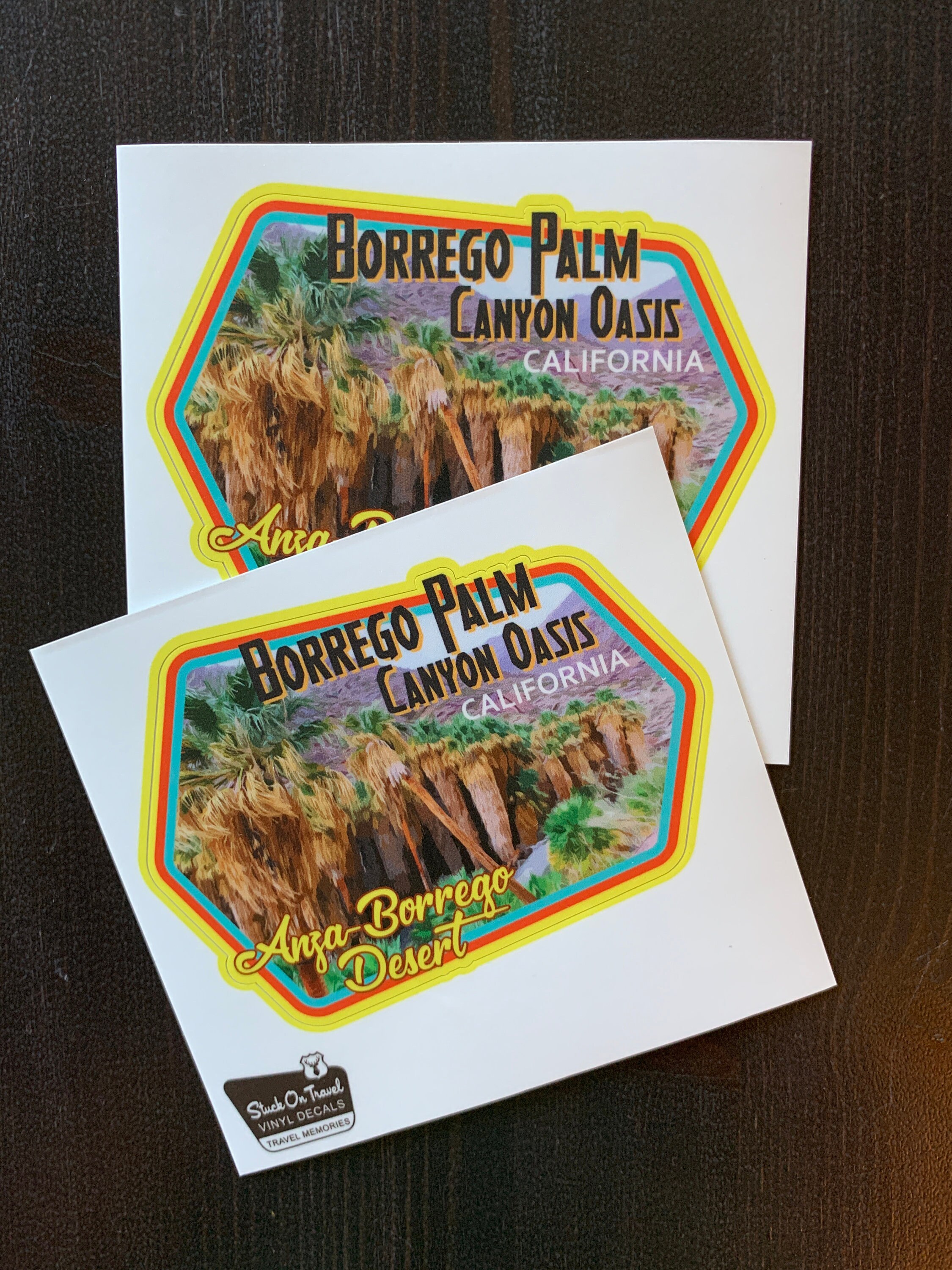 Anza-borrego Desert Palm Oasis Decal / 2.5 Sticker / - Etsy