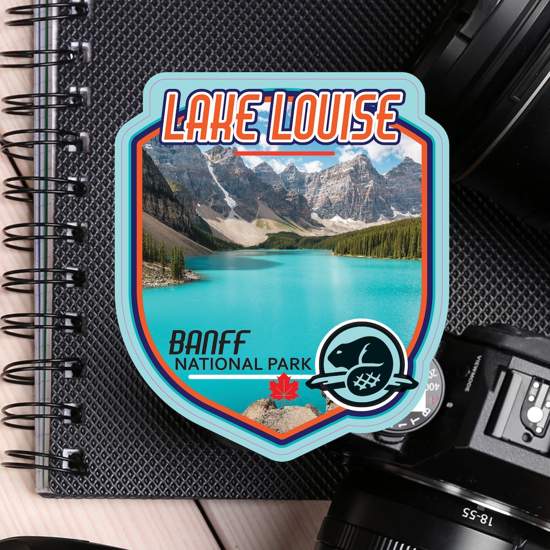 Lake Louise Banff National Park Decal / 2.5" Sticker / Alberta / Canada ...