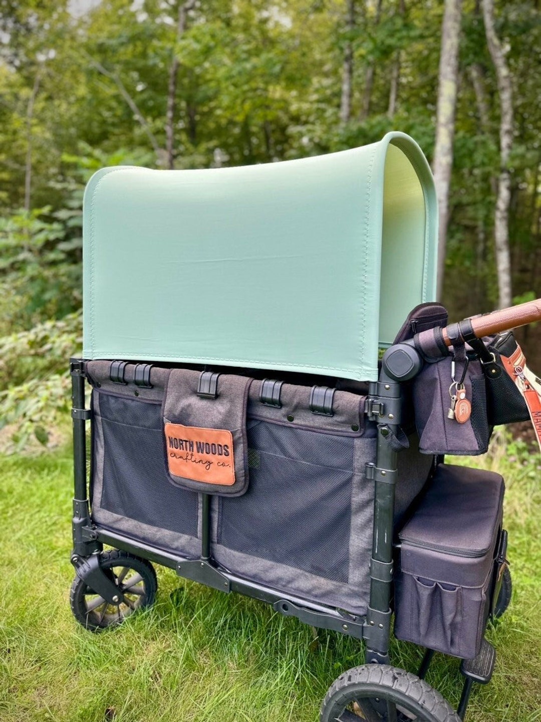 UPF50+ Sage Made-to-order Full Canopy - Wonderfold, Rainbow Baby ...