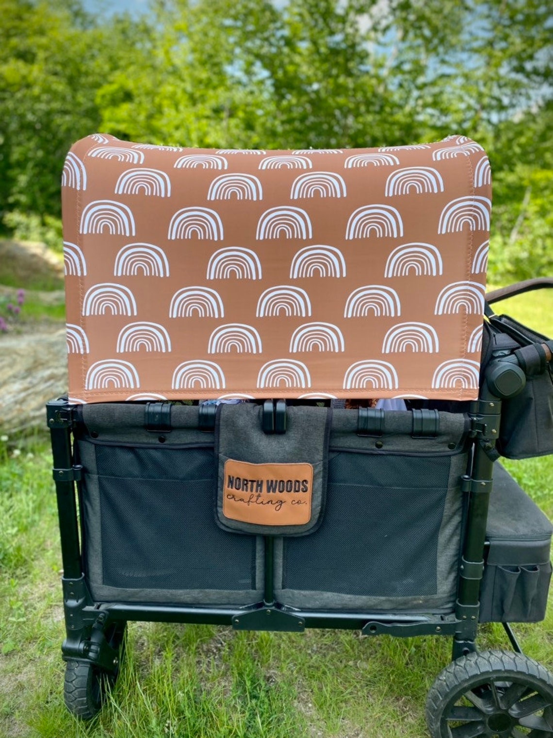 UPF50+ Rainbow Rust Made-to-order Full Canopy - Wonderfold, Rainbow ...