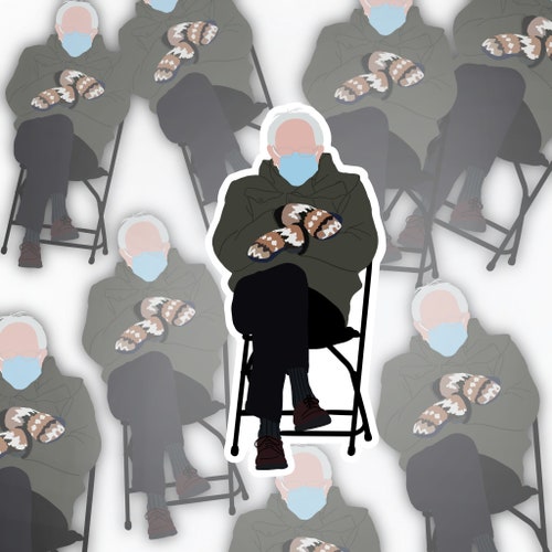 Bernie Sanders Head Vinyl Sticker/decal - Etsy