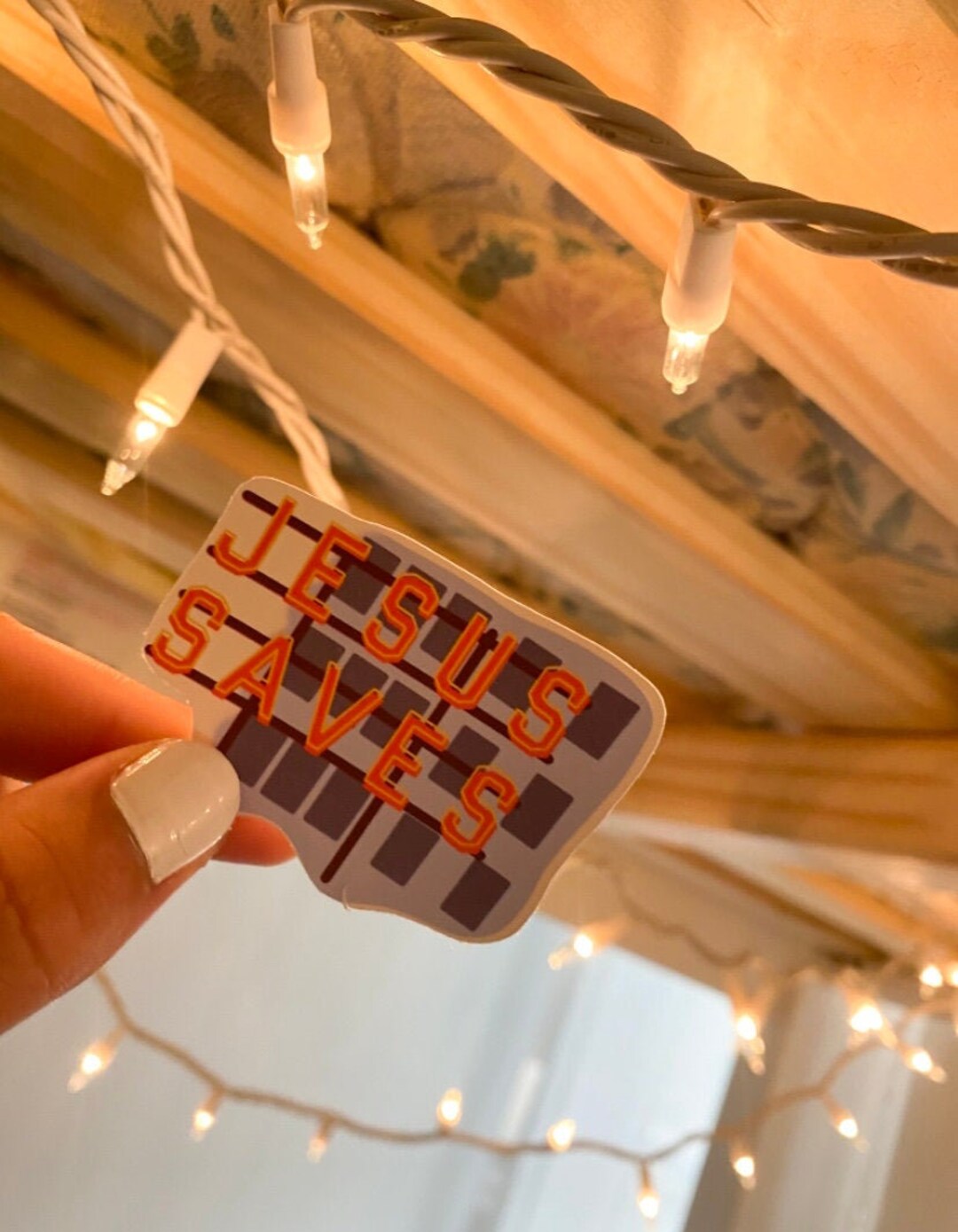 Biola Jesus Saves Sticker - Etsy