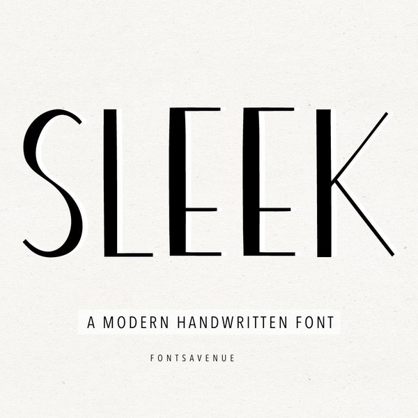 Sans Serif Fonts - Etsy