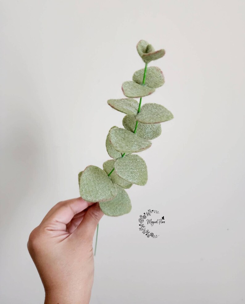 Felt Eucalyptus Tutorial. Digital Pattern for Download and - Etsy
